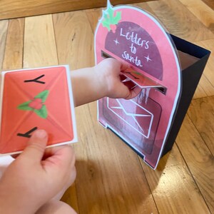 Letters to Santa, Christmas Alphabet Activity, Christmas Mail Carrier ...