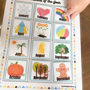 Preschool Learning Binder, Kindergarten Activity Binder, Home School ...