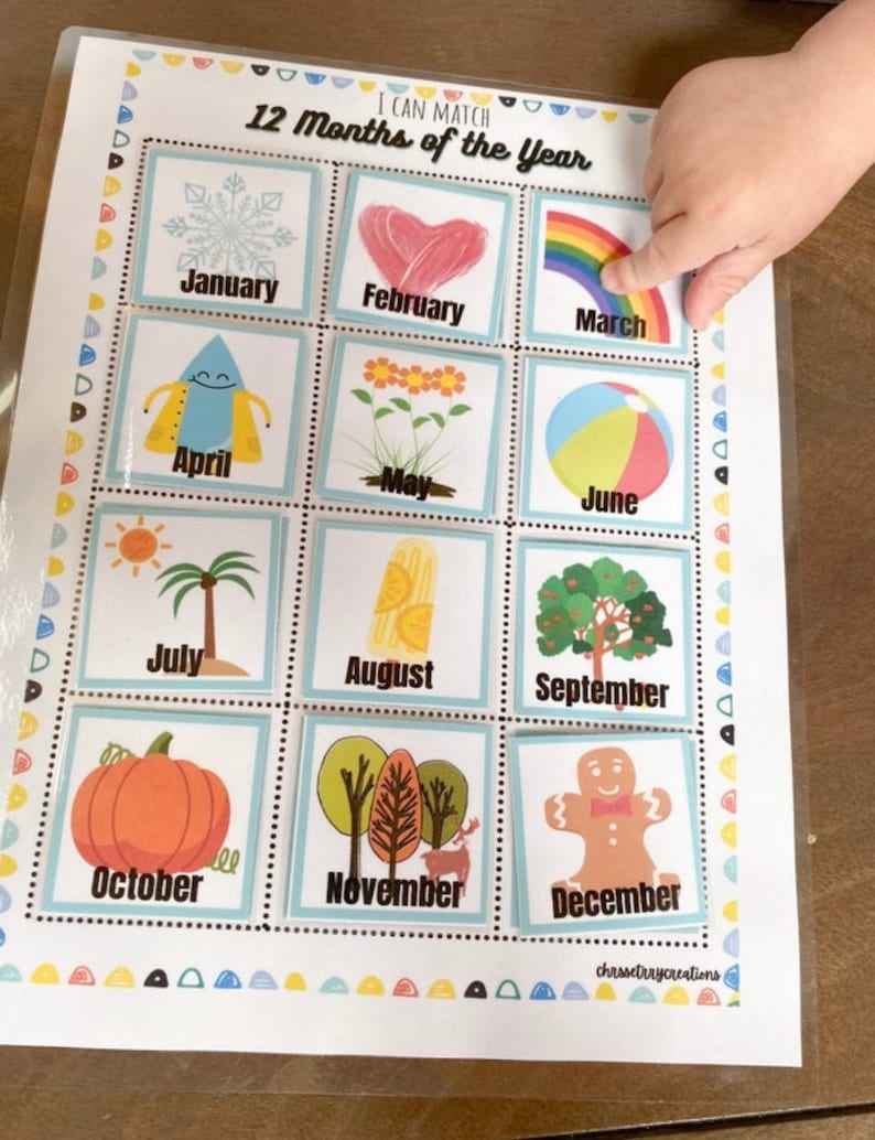 Preschool Learning Binder Kindergarten Activity Binder Home - Etsy