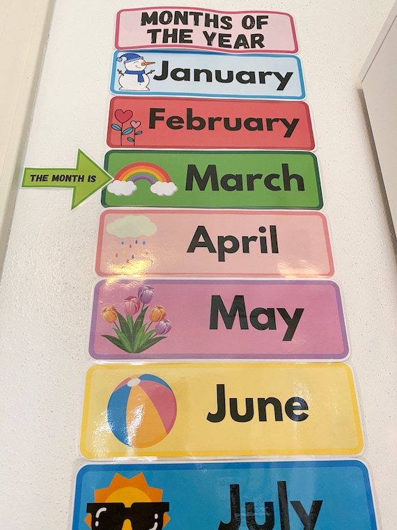 Seasons Of The Year Months