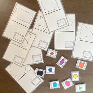 Alphabet Mail, Postcard Stamp Shapes, Matching Stamp and Envelope, Post ...