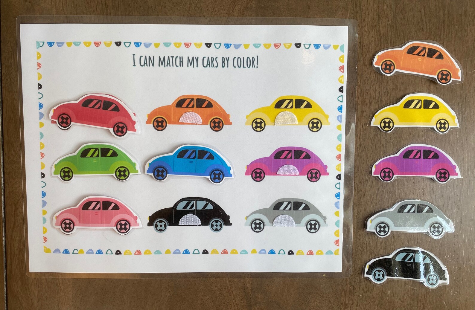 Color Matching Color Activity Learning Colors Toddler | Etsy