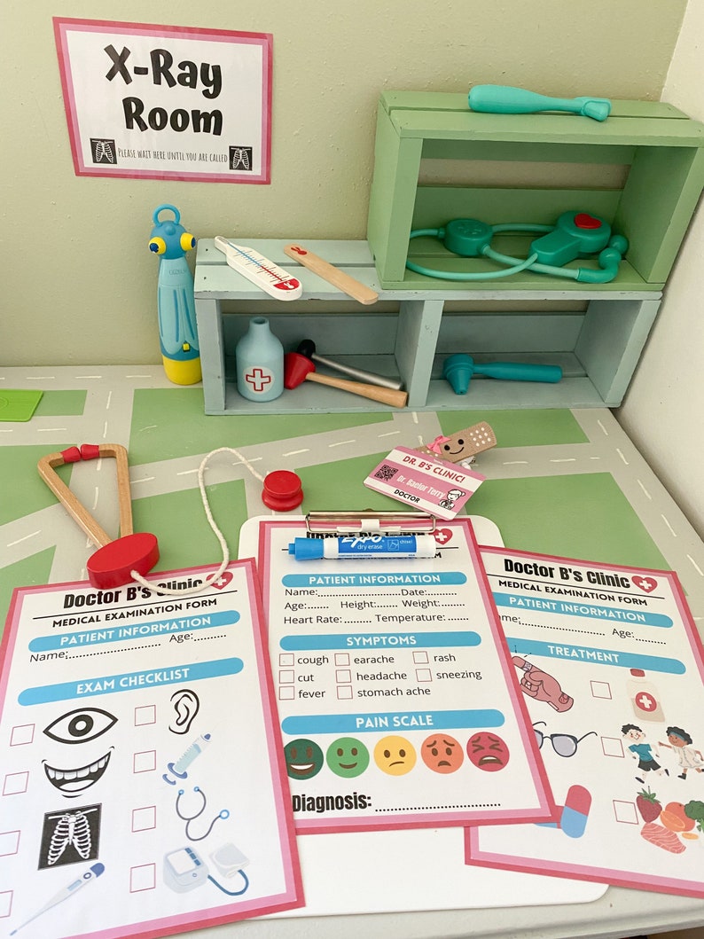 Doctor Theme Dramatic Play Doctor Birthday Nurse Party | Etsy