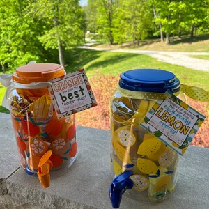 End of Year Thank You Gift Tag, Orange You the Best Teacher Gift Tag ...