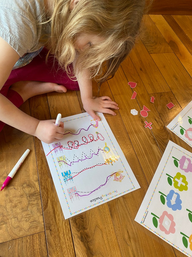 Rainbow Theme Preschool Learning Binder Pre-k Busy Binder - Etsy