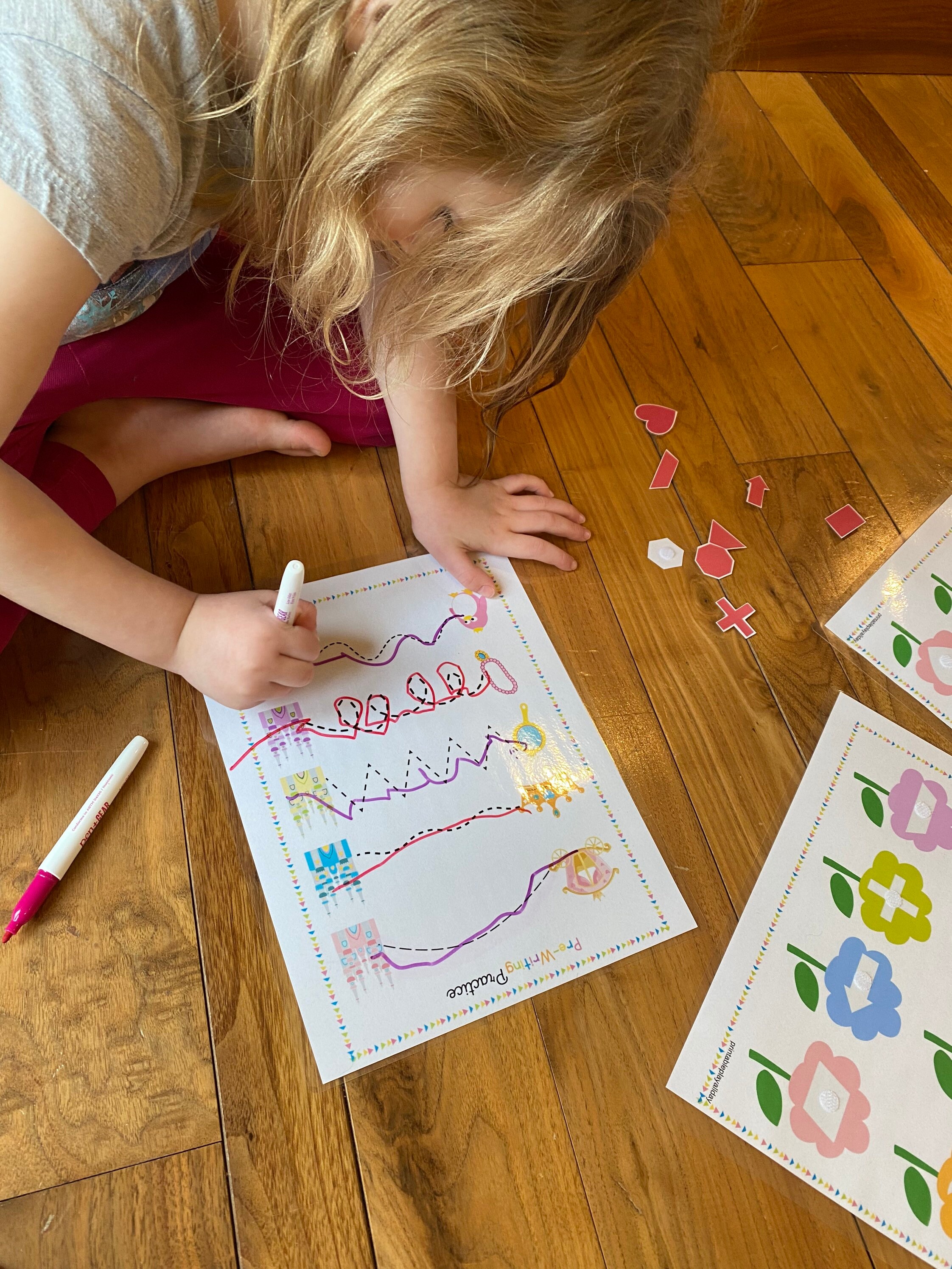 Rainbow Theme Preschool Learning Binder Pre-k Busy Binder - Etsy