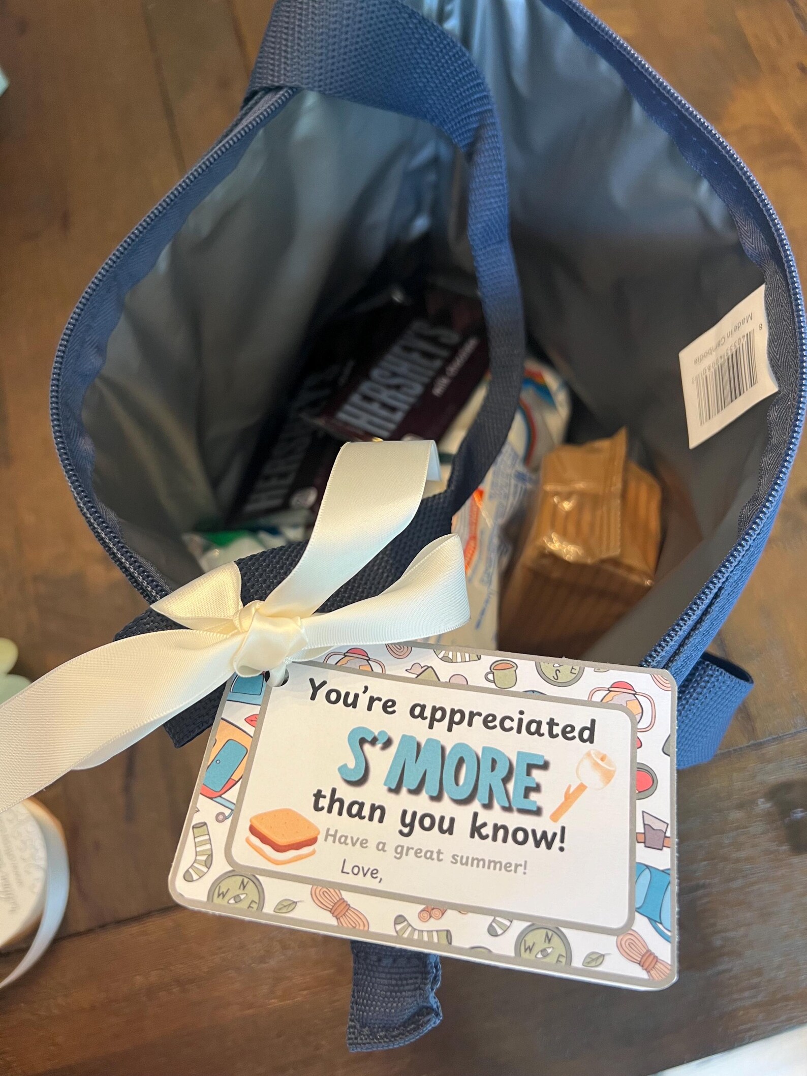 Teacher Staff Appreciation Tag, S'mores Appreciation, End of School ...