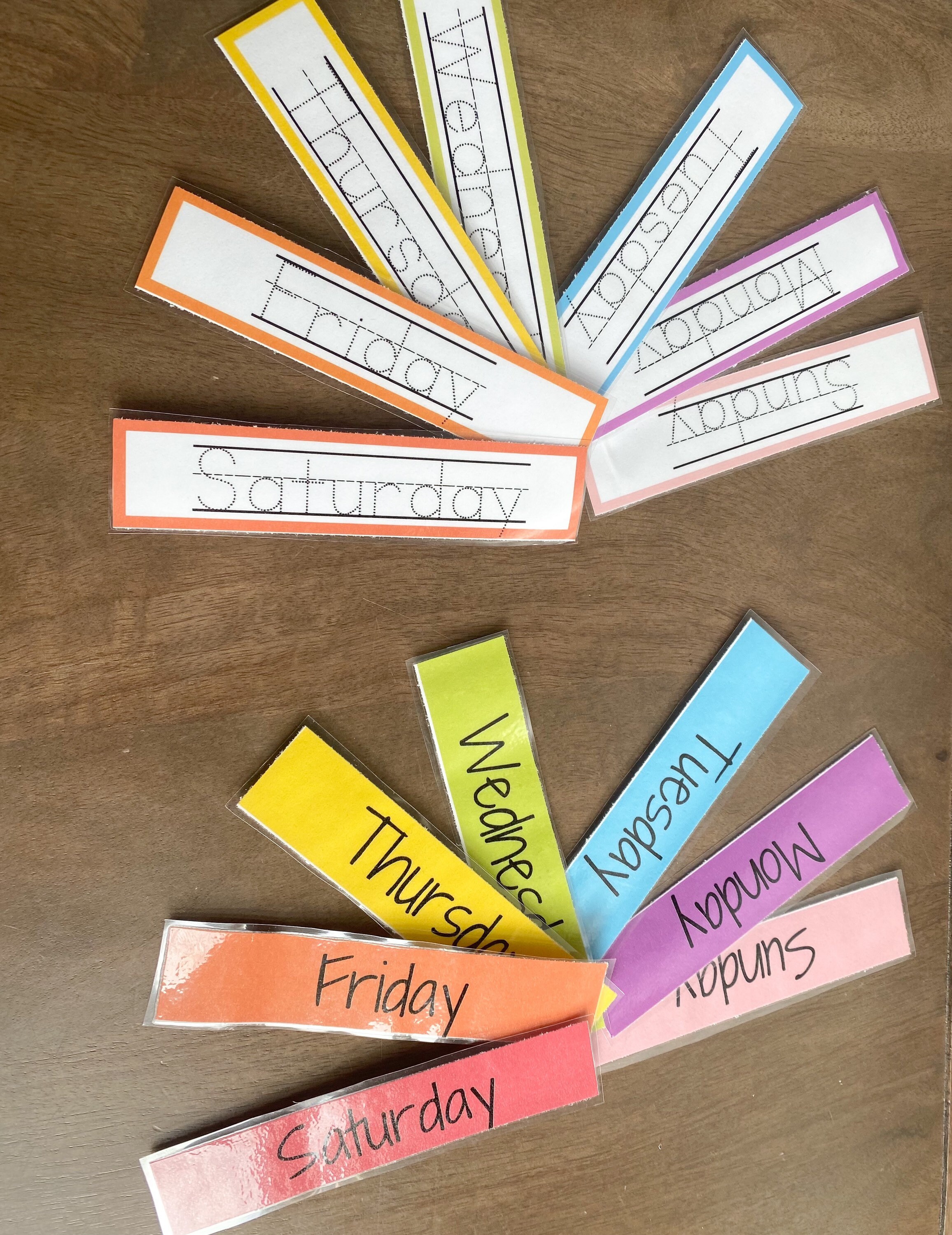 Days of the Week Printable Circle Time Calendar Kindergarten | Etsy UK