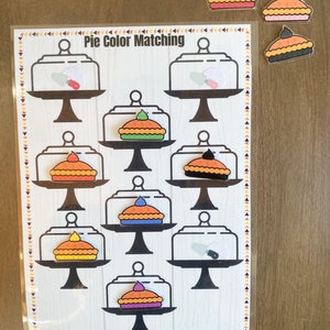 Fall Busy Book, Autumn Busy Binder, Thanksgiving Learning Activities ...