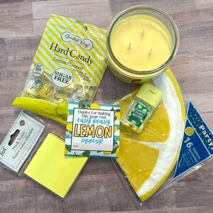 End of Year Thank You Gift Tag, Easy Peasy Lemon Teacher Gift Tag ...