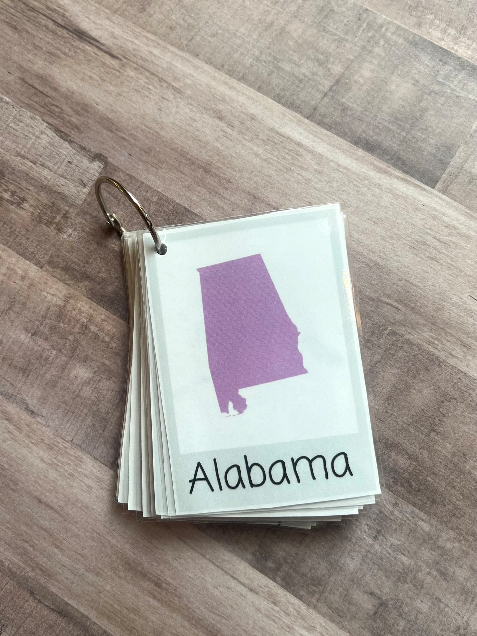 U.S. States, Printable Flashcards. United States, State Cards, U.S ...