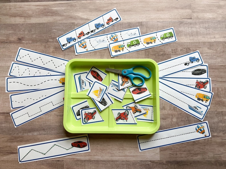 Transportation Theme Preschool Learning Binder Pre-k Busy | Etsy