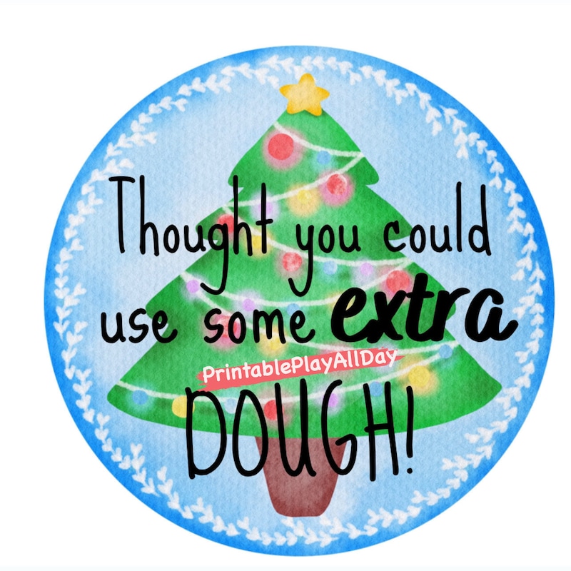 Play Doh Label Christmas - Etsy