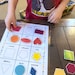 Shape Sorting Activity Printable, Matching Shapes Worksheets, Learning ...