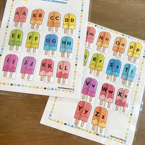 Alphabet Match, Uppercase and Lowercase Letters, Alphabet Matching ...