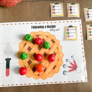 Fall Busy Book, Autumn Busy Binder, Thanksgiving Learning Activities ...