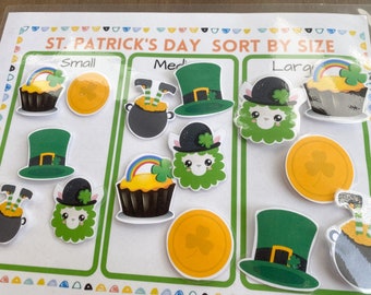 St Patrick Worksheet - Etsy