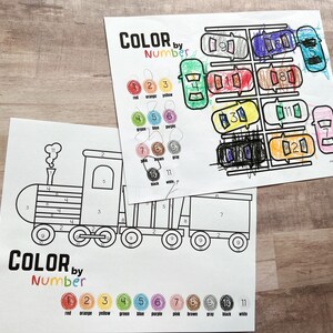 Transportation Theme Preschool Learning Binder, Pre-k Busy Binder ...