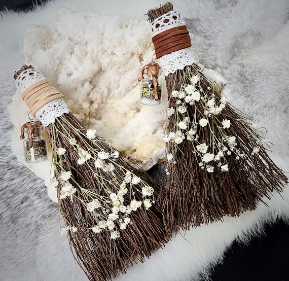 Protection Besom Altar Besom Cinnamon Broom Protection - Etsy