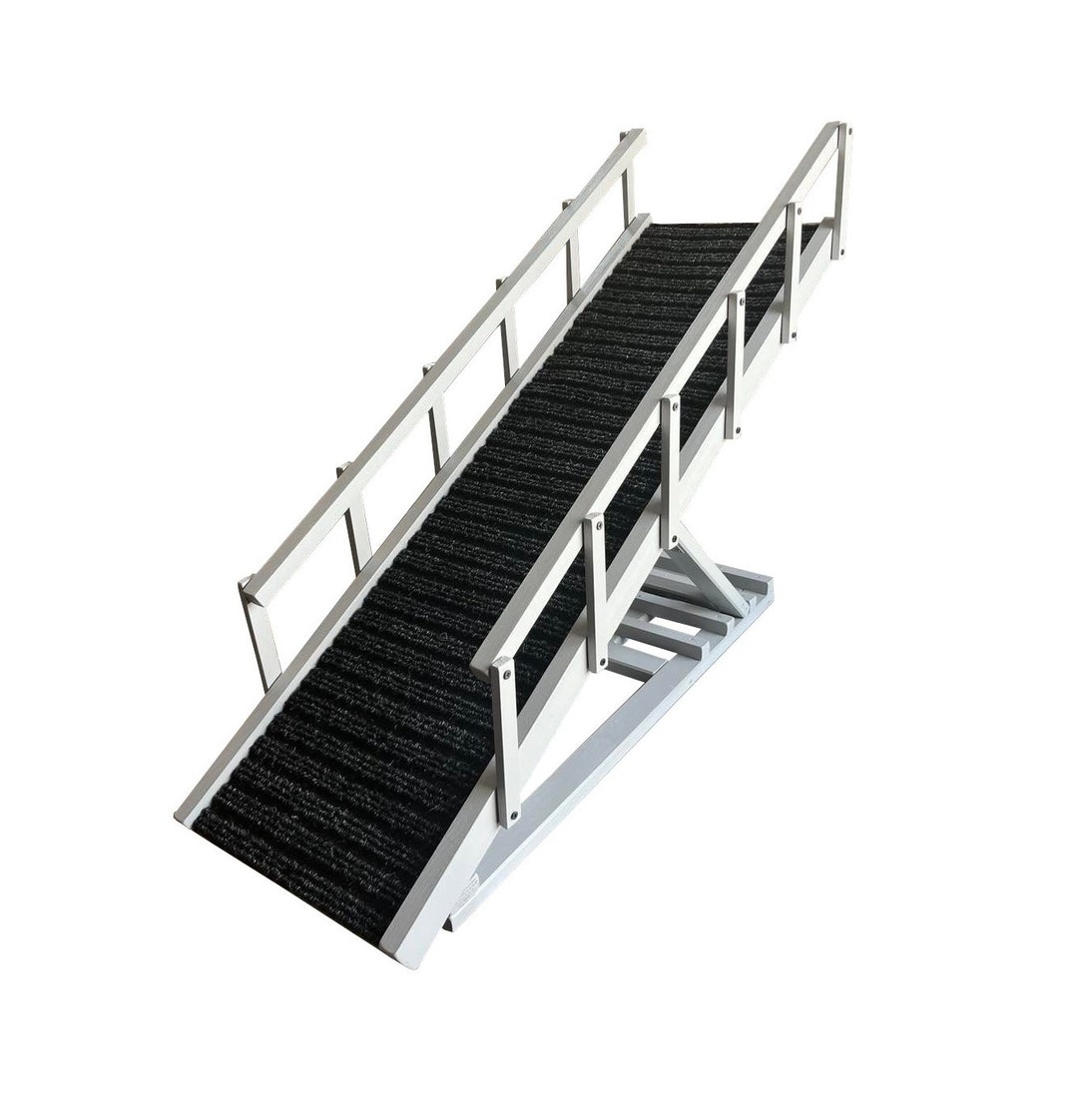 Foldable Pet Ramp With Ribbed Carpet Side Rails - Etsy