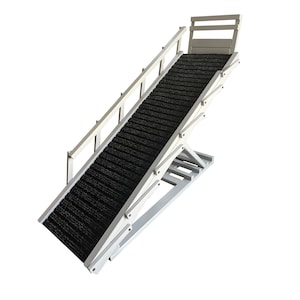 Foldable Pet Ramp With Ribbed Carpet | Side Rails | Front Rail - Etsy