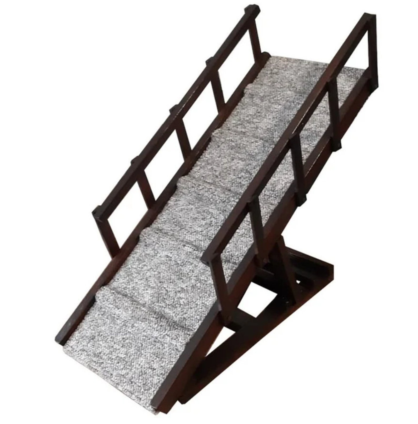 Pet Ramp With Foldable Rails Extra Front Rail - Etsy