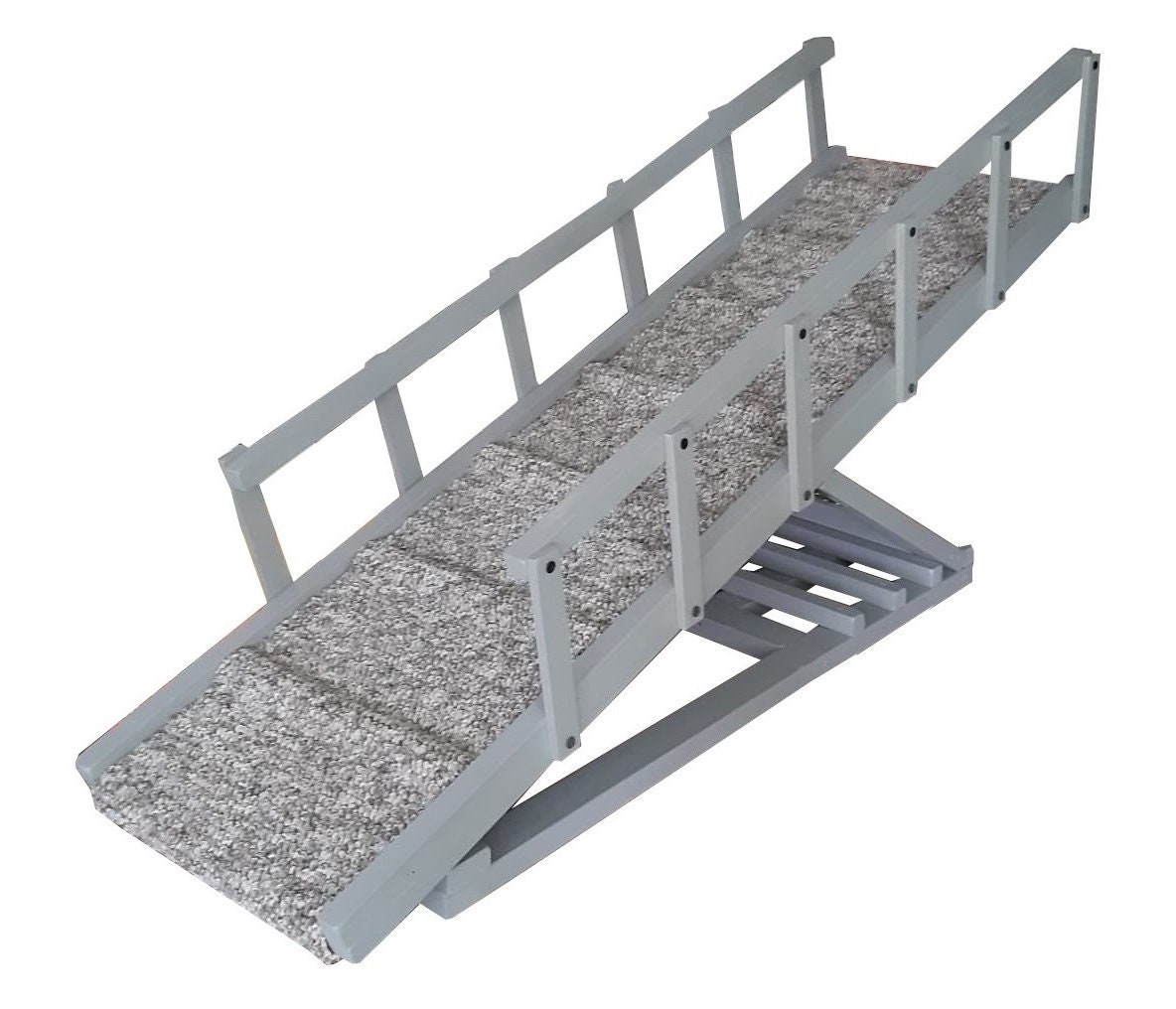 Pet Ramp With Foldable Rails 4 Height Levels Adjustable | Etsy