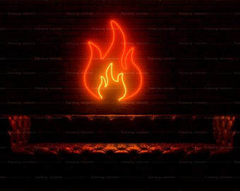 Fire Led Sign | Etsy