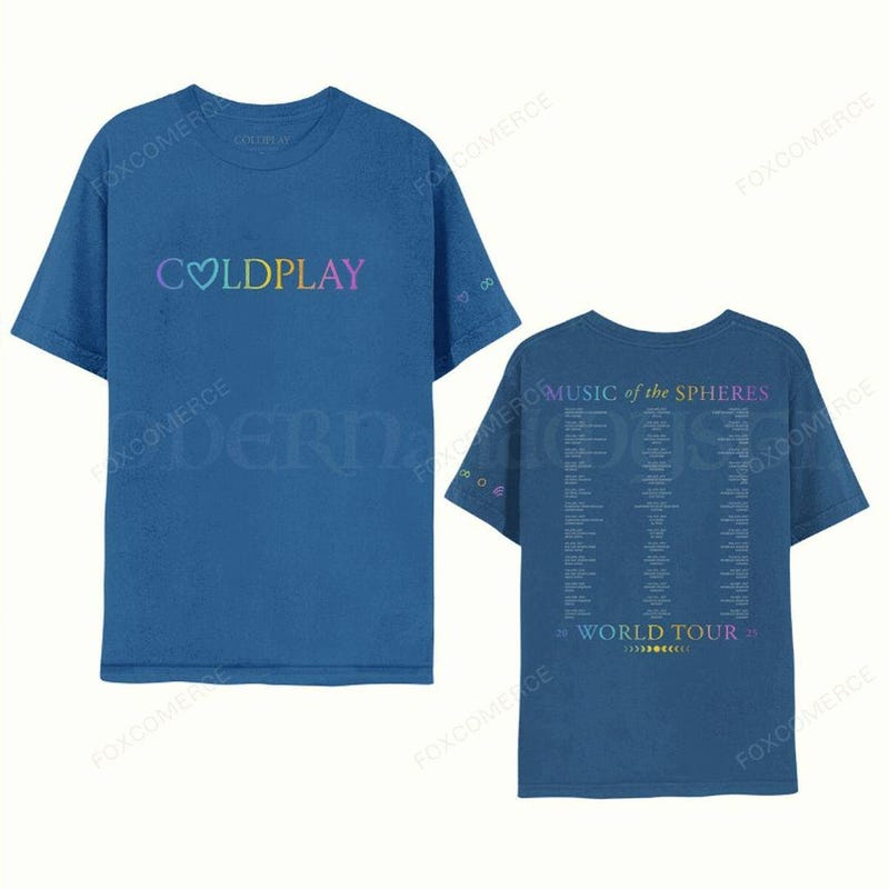 Coldplay Shirts - Etsy