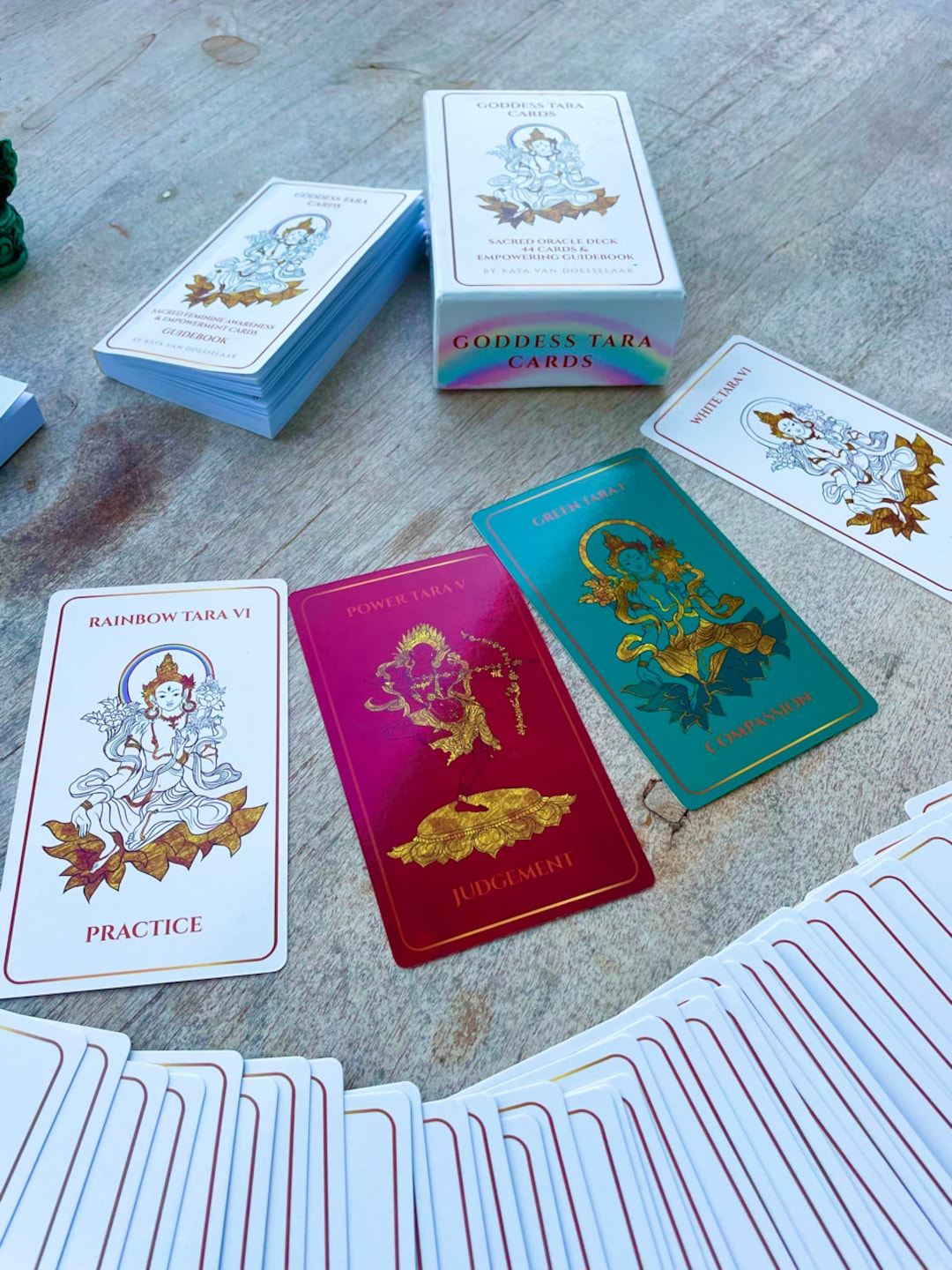 Goddess Tara Sacred Oracle Cards - Etsy