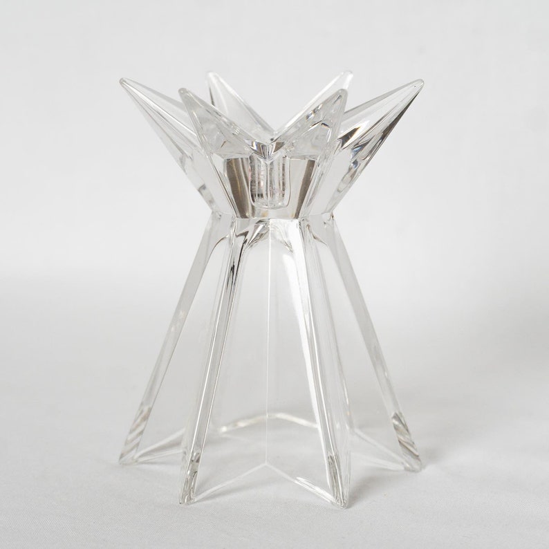 Star Shaped Glass Candle Holder - Etsy