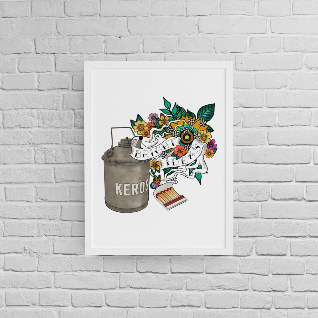 ALKALINE TRIO TATTOO Art Print Recycled Cardstock Vegan Ink - Etsy