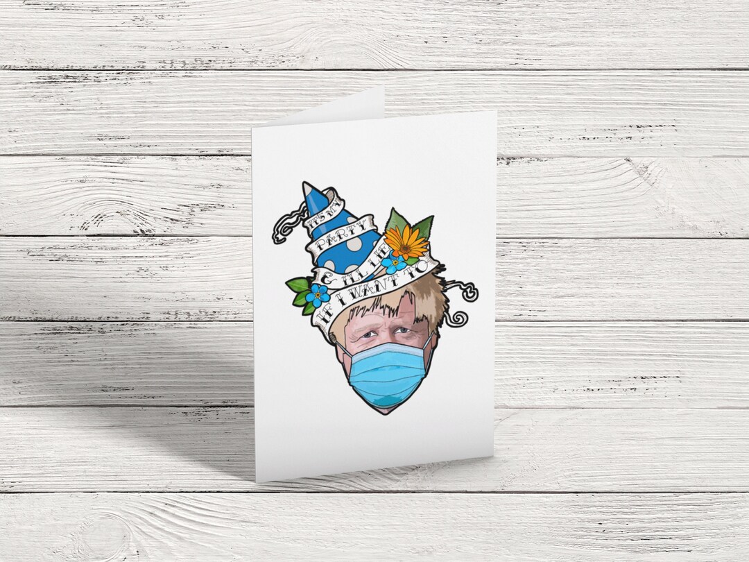 BOJO PARTY CARD Dark Humour Tattoo Art Print Recycled Greetings Card - Etsy