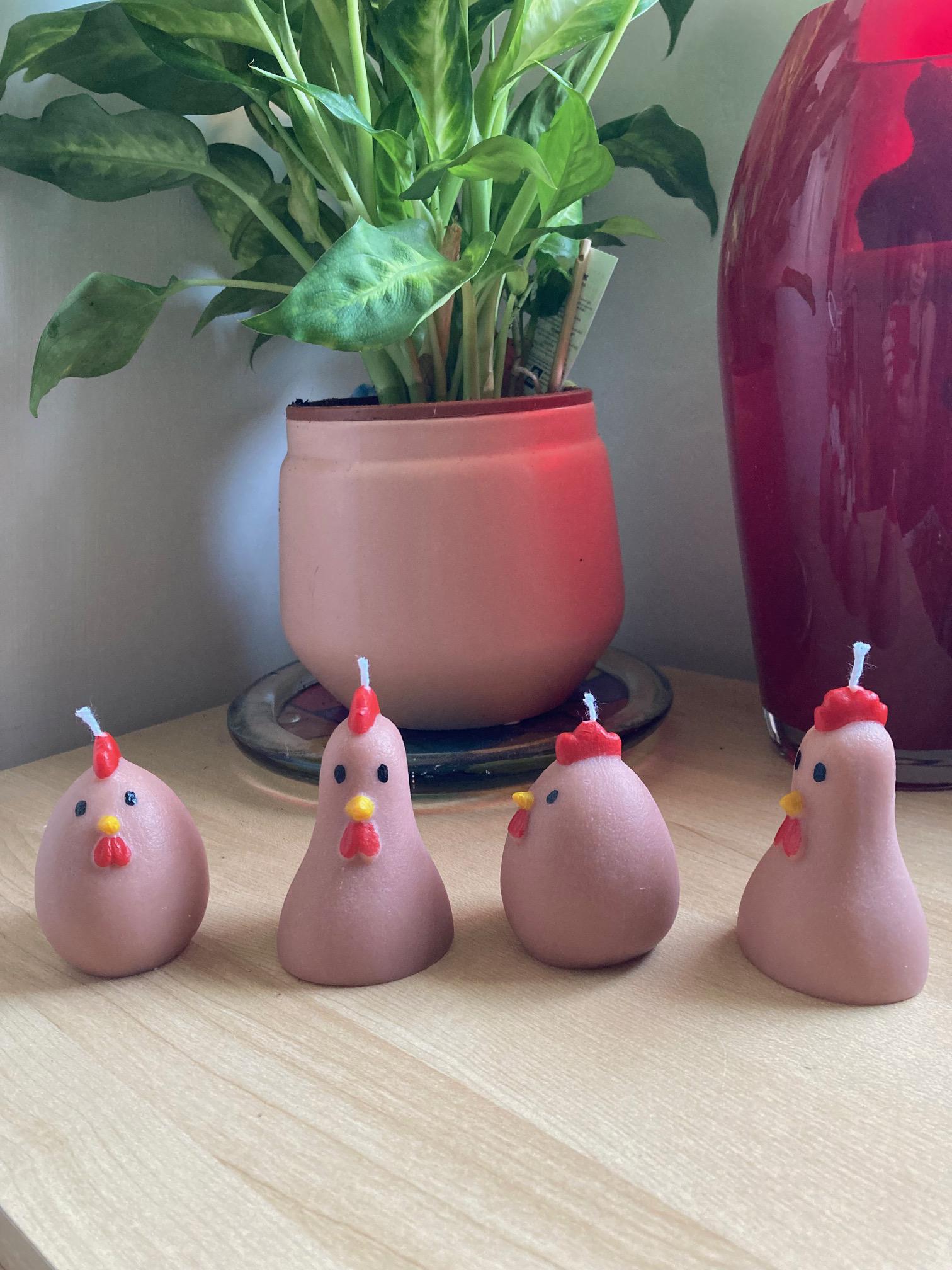 Hen Candles - I Get by With a Little Help From My Hens - Chickens ...