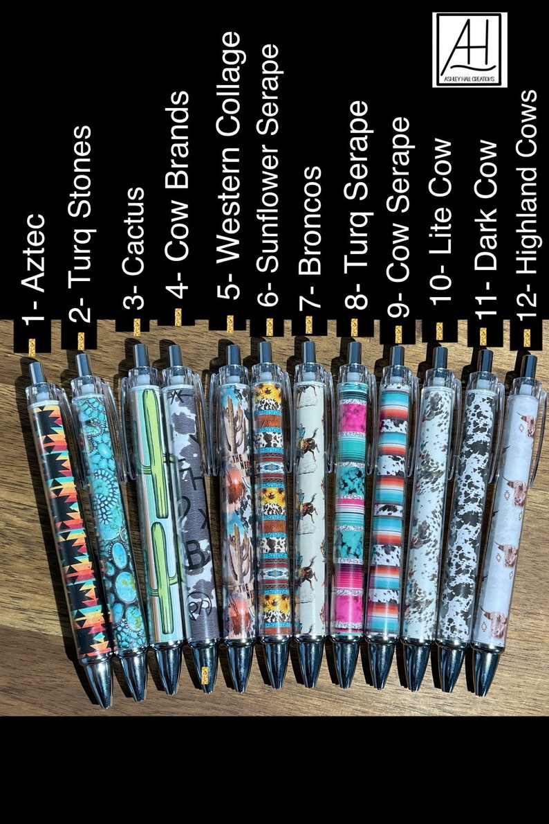Western Pencils | Back to School | Western Stationary Supplies - Etsy