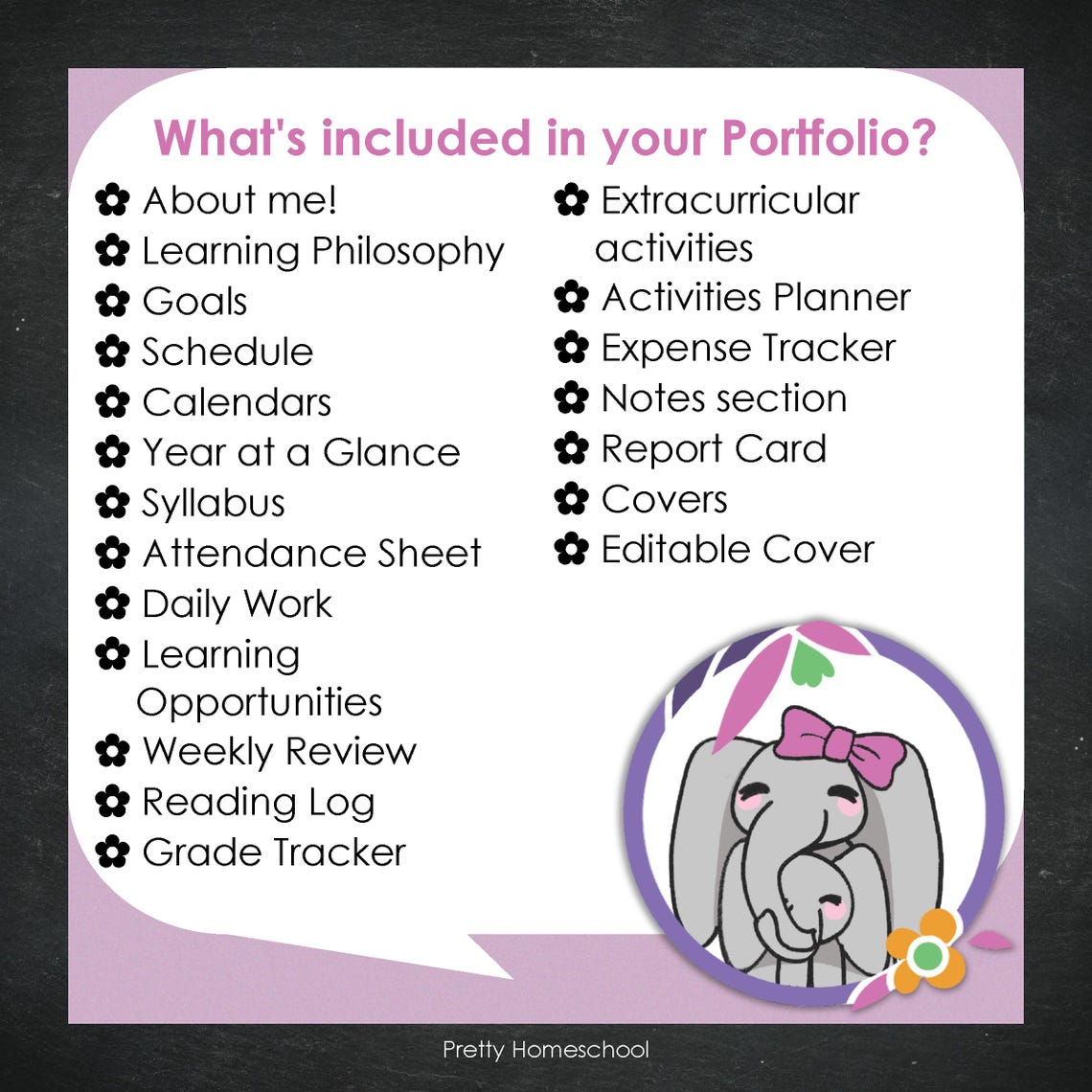 Printable Homeschool Portfolio End of the Year State Report ...