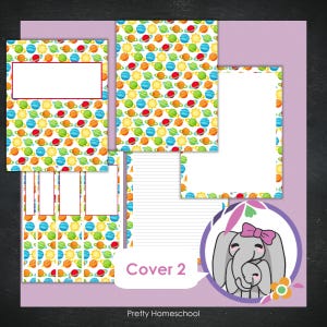 Printable and Editable Binder Covers and Spines - Space Theme ...