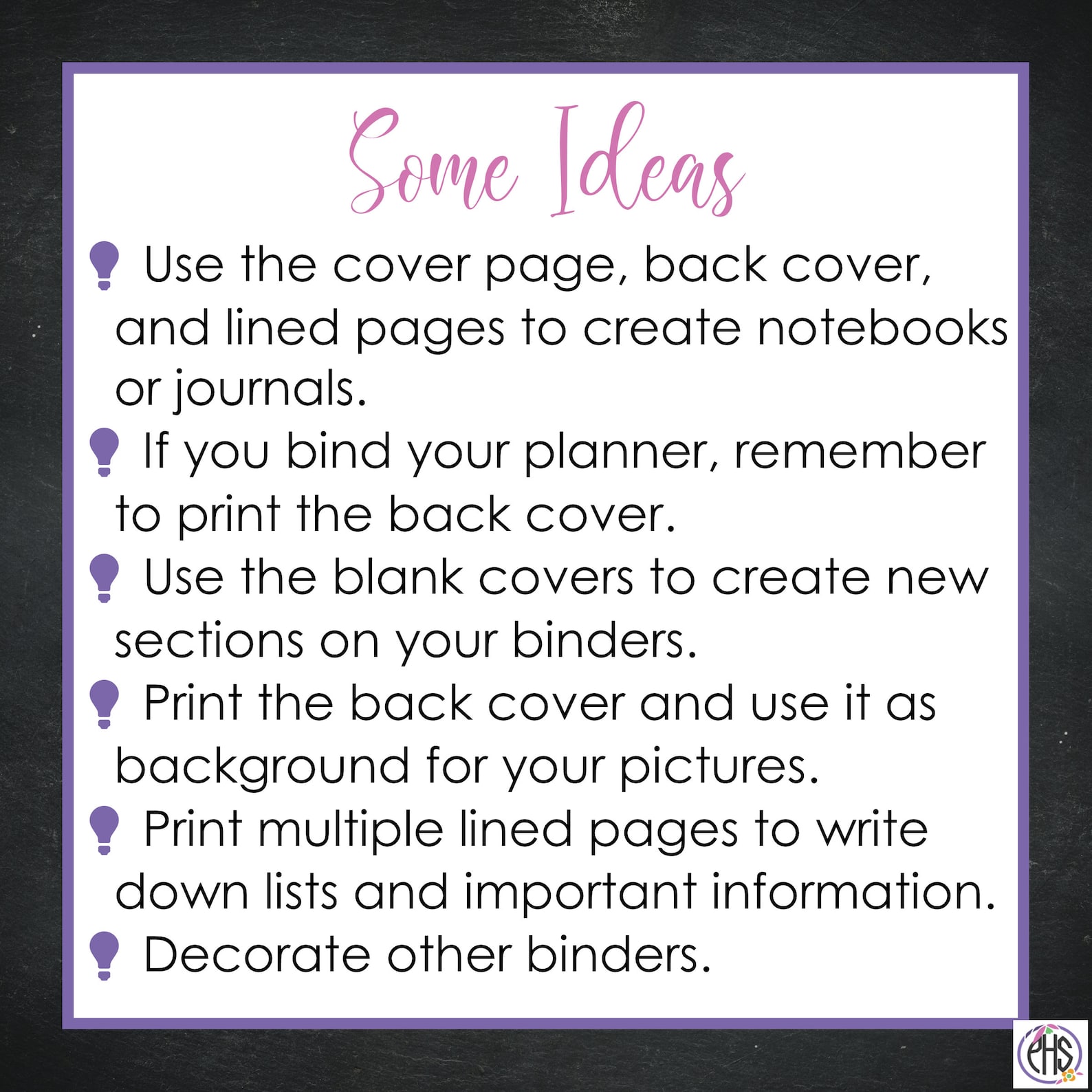 Printable Homeschool Planner Binder Cover Editable Binder - Etsy