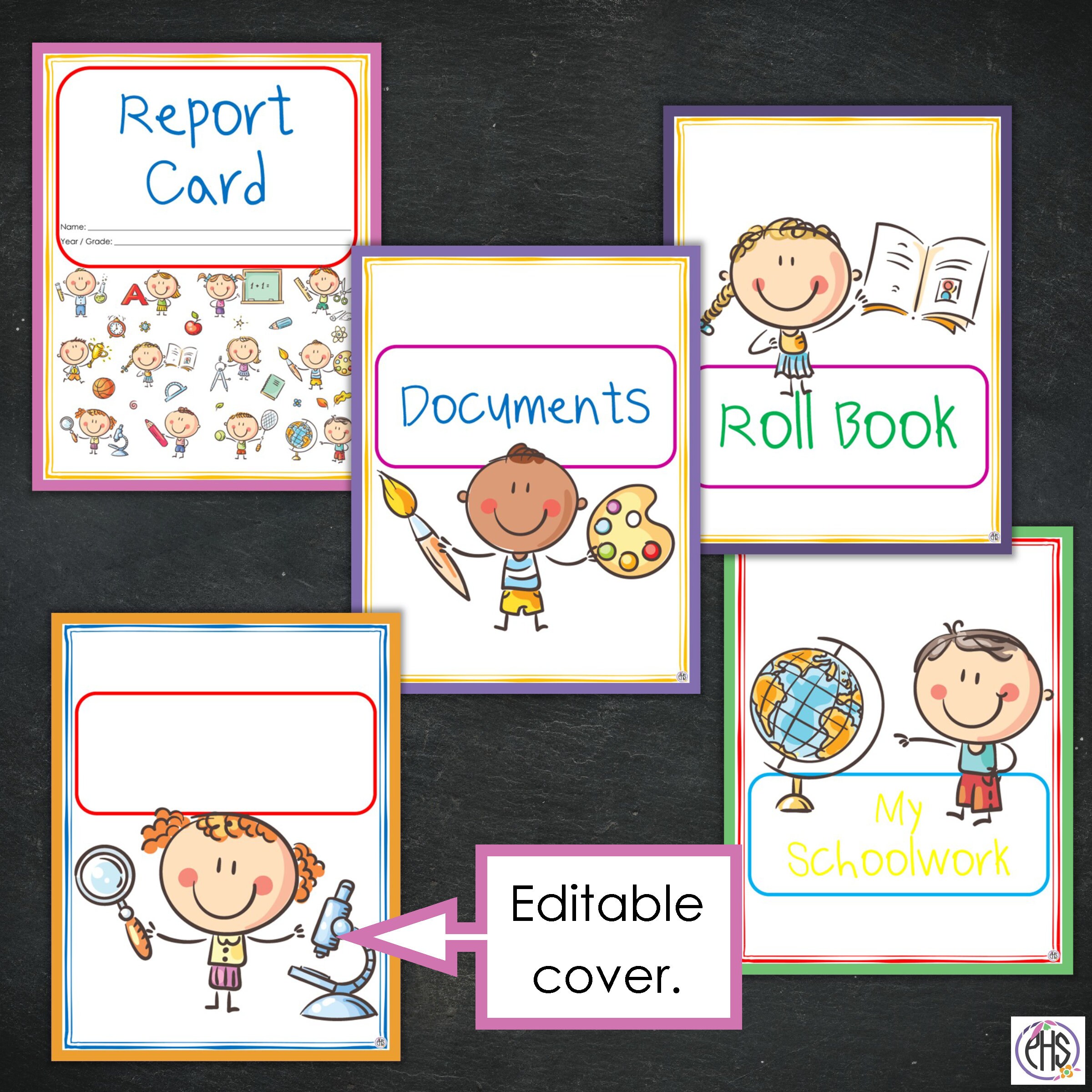 Printable Homeschool Portfolio, End of Year Progress Report, Homeschool ...