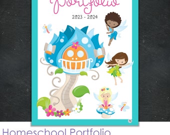 Homeschool Portfolio, End of Year Progress Report, Homeschool Binder ...