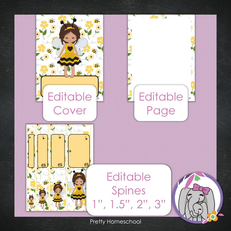 Homeschool Portfolio Binder 2025–2026 | Editable and Printable Binder ...