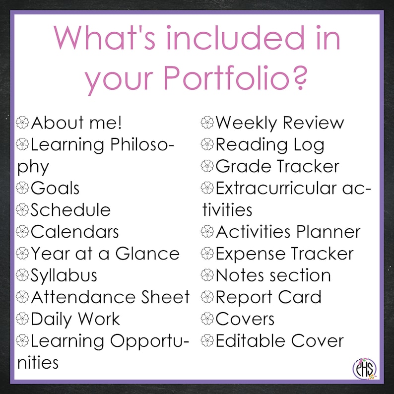 Printable Homeschool Portfolio, End of Year Progress Report, Homeschool ...