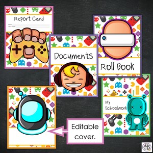 Printable Homeschool Portfolio, End of Year Progress Report, Homeschool ...