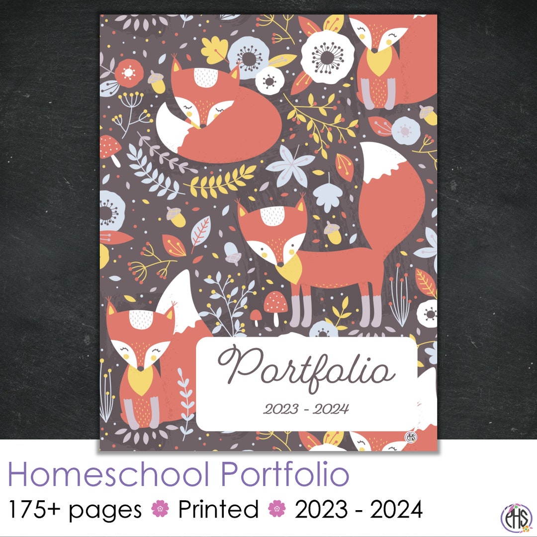 Homeschool Portfolio, End of Year Progress Report, Homeschool Binder ...