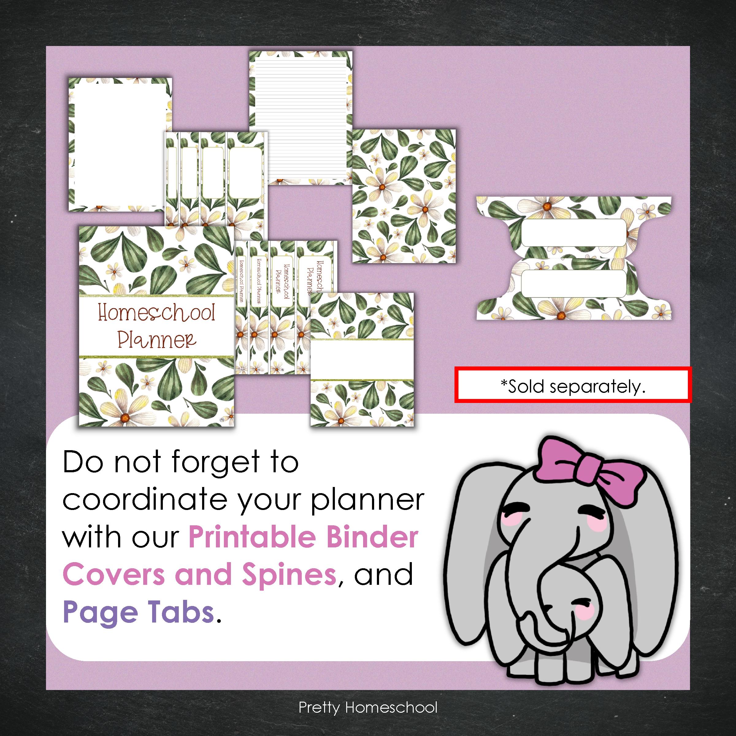 Printable Homeschool Planner 2025-2026 | Lesson Planner for Multiple ...