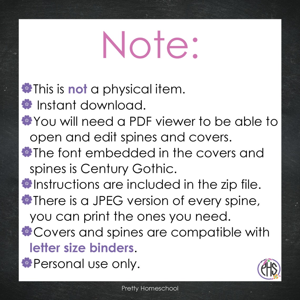 Printable Homeschool Planner Binder Cover, Editable Binder Cover ...