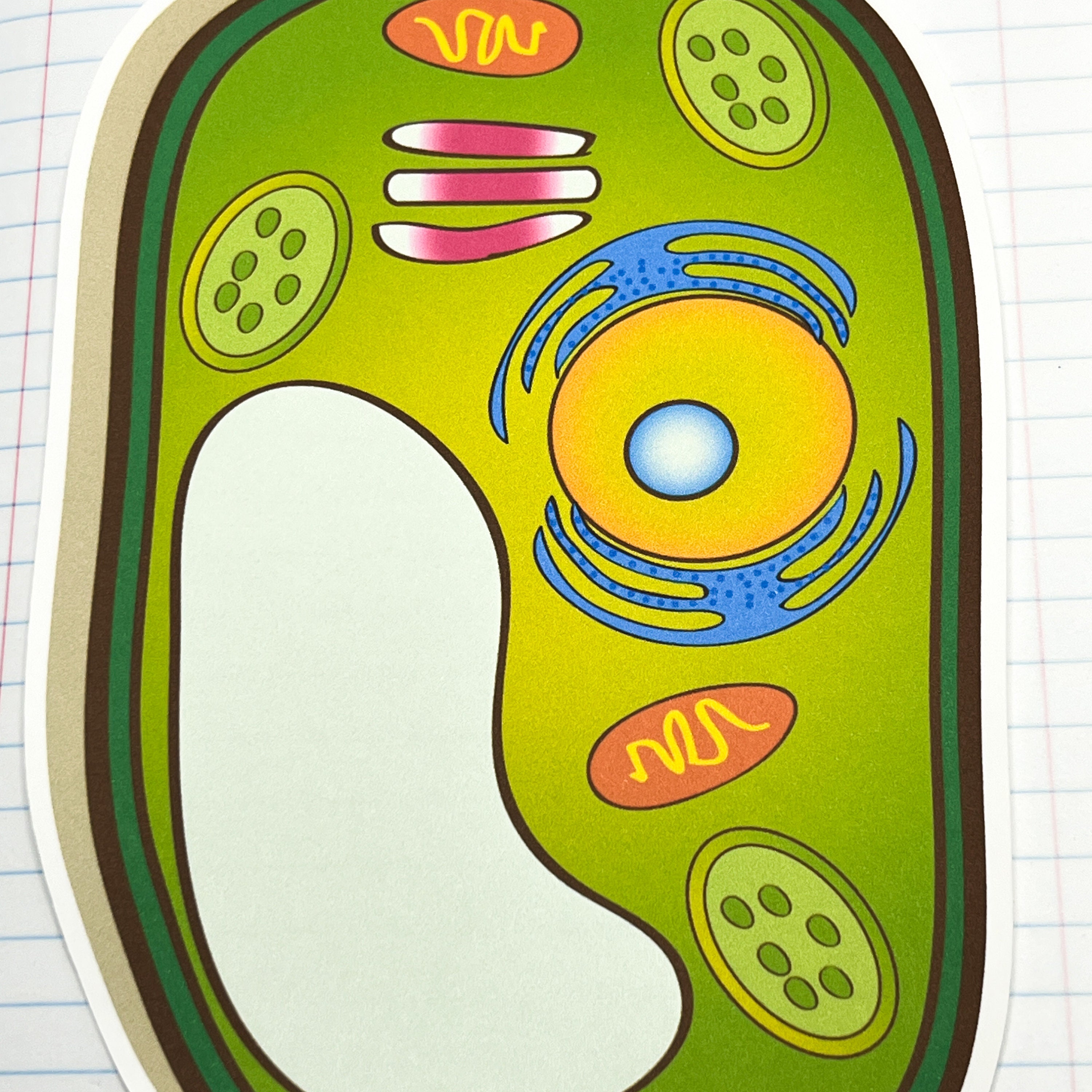 Plant Cell Stickers, Science Stickers, Biology Stickers, Homeschool ...