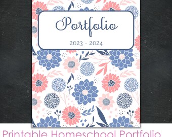 Homeschool Portfolio, End of Year Progress Report, Homeschool Binder ...