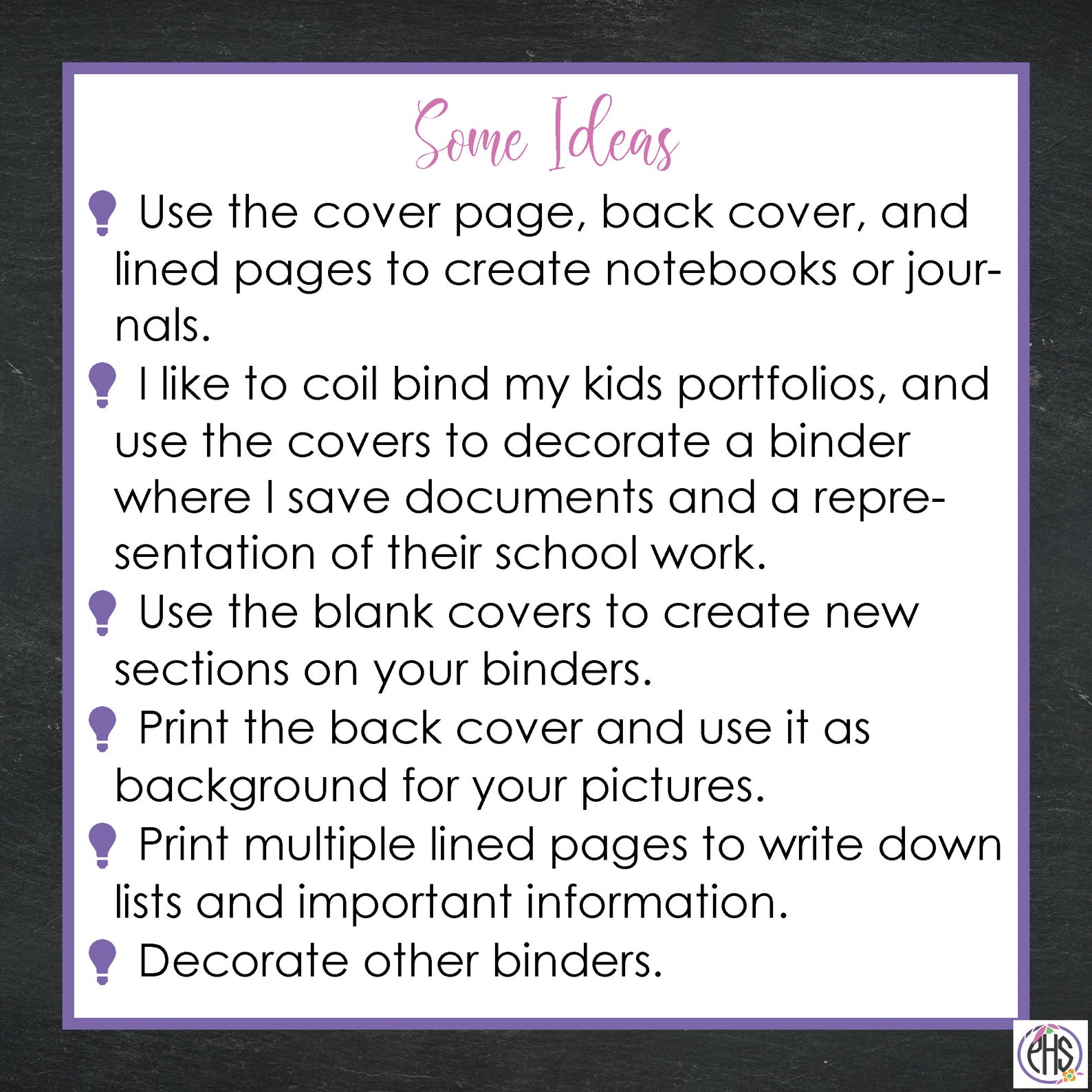Printable Homeschool Portfolio Binder Cover, Editable Binder Cover ...