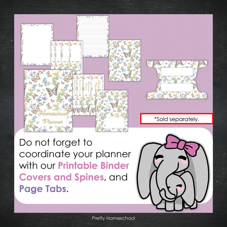 Printable Homeschool Planner 2025-2026 | Lesson Planner for Multiple ...